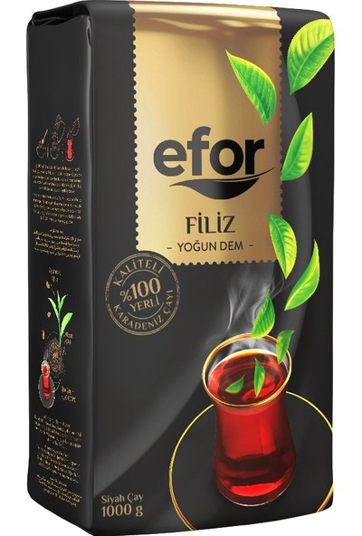 Efor Dökme Filiz Siyah Çay 1 kg Efor Dökme Filiz Siyah Çay 1 kg