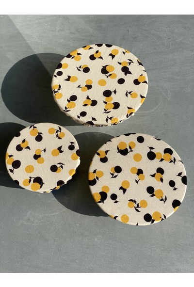 Only By Müge 3'lü Kumaş Gıda Bonesi