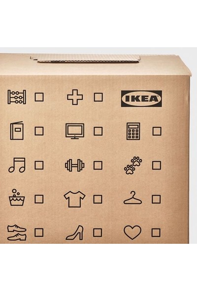 Ikea Dundergubbe Koli 40X30X40 10'lu
