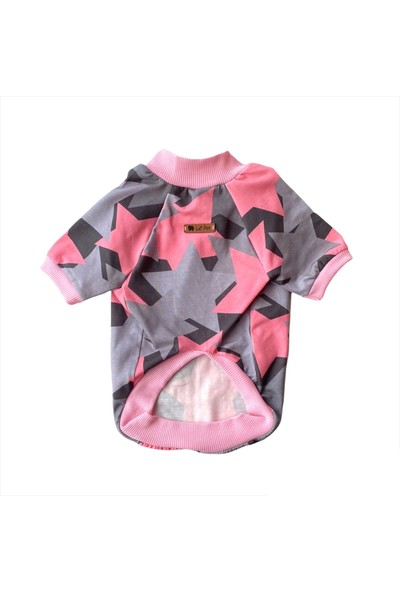 Luli Pet Yıldız Desenli Kedi Köpek T-Shirt Luli Pet Yıldız Desenli Kedi Köpek T-Shirt