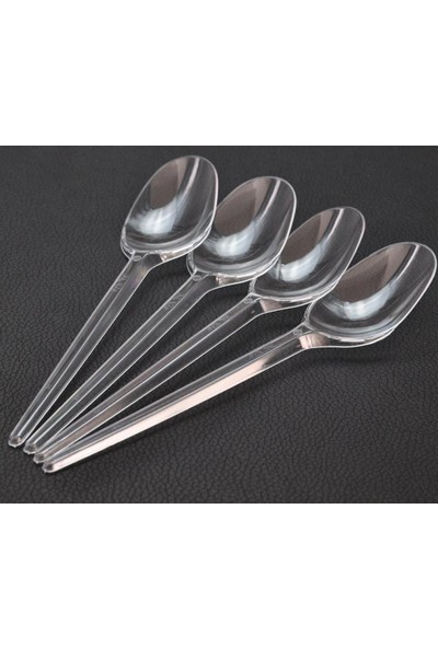 Miro Lüks Kaşık Şeffaf 1000 Adet