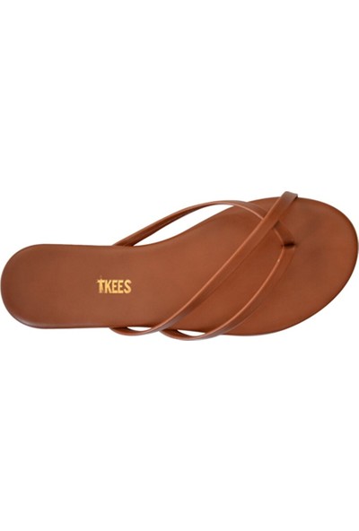 Tkees TK-5004 Taba Kadın Çift Bant Terlik Tkees TK-5004 Taba Kadın Çift Bant Terlik