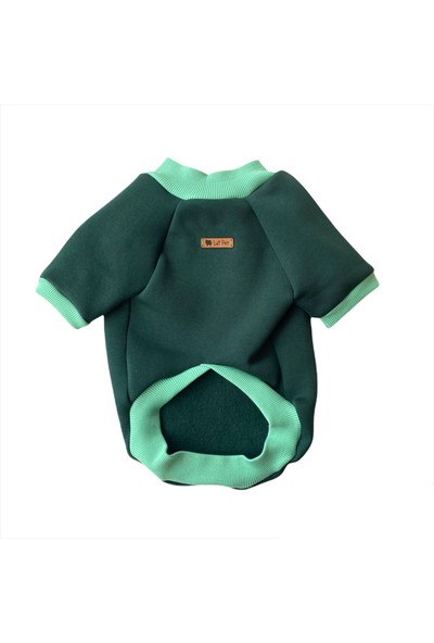 Luli Pet Emerald Polarlı Kedi Köpek Sweatshirt Luli Pet Emerald Polarlı Kedi Köpek Sweatshirt