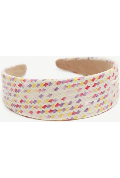 Yargıcı Renkli Rafya Taç