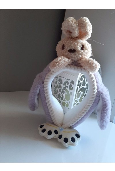 EyER Shoping Kulakları Hareket Eden Peluş Tavşanlı Kulaklık Taç EyER Shoping Kulakları Hareket Eden Peluş Tavşanlı Kulaklık Taç
