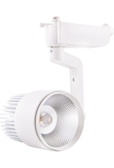 Global K2 KTL146 3000K Günışığı 30W Beyaz Kasa LED Ray Spot Armatür Global K2 KTL146 3000K Günışığı 30W Beyaz Kasa LED Ray Spot Armatür