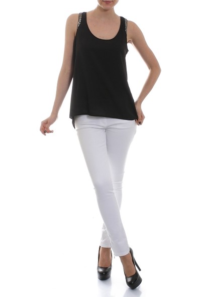 Cotton Bar Kol Detaylı Bluz