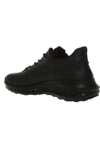 Ecco Siyah Erkek Sneaker - Ecco St.360 M Sneaker Fg Lea