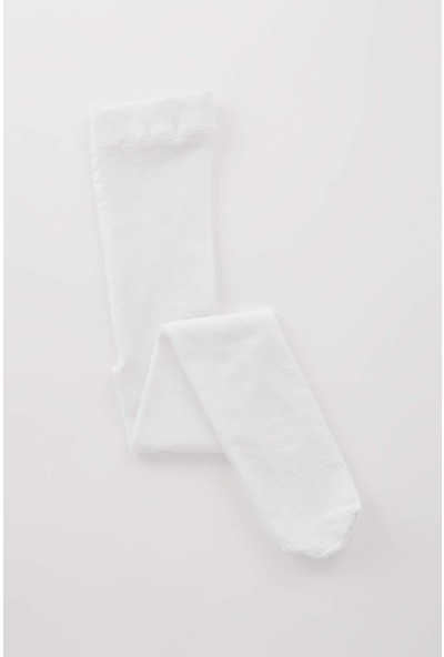 DeFacto Kız Çocuk 23 Nisan Pamuklu Külotlu Çorap X6482A6NS