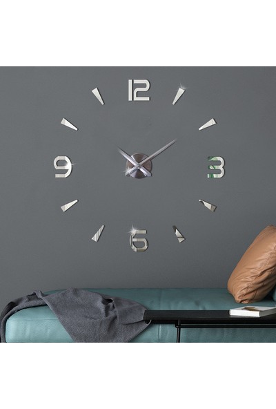 Hyl 3D Büyük Boy Duvar Saati