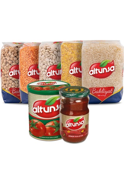 Altunsa Erzak Bakliyat Paketi 7'li