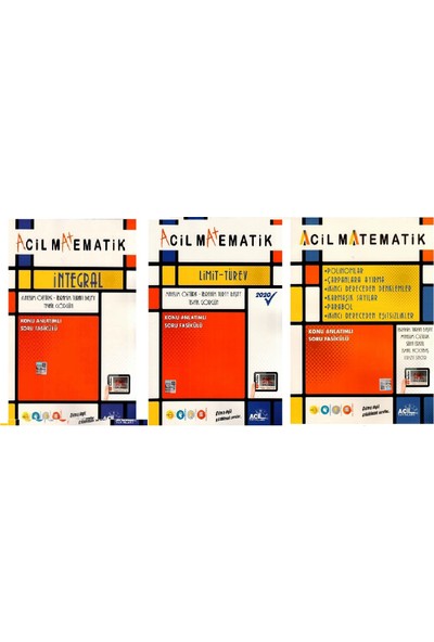Acil Yayınları YKS AYT Integral & YKS AYT Limit - Türev & YKS AYT Polinom - Çarpanlar - 2.drc Acil Yayınları YKS AYT Integral & YKS AYT Limit - Türev & YKS AYT Polinom - Çarpanlar - 2.drc