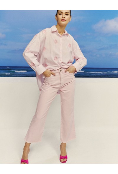 Provedas Çiçek Desenli Gömlek Provedas Çiçek Desenli Gömlek