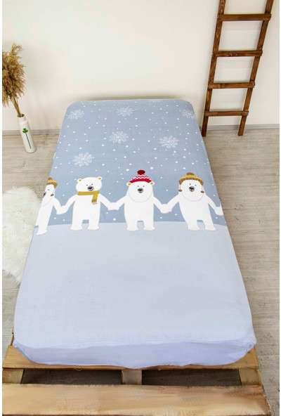 Mr.stock 90X200 Tek Kişilik Pamuklu Lastikli Çarşaf 12988