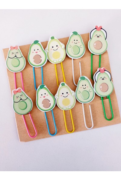 Ermap Avokado Şekilli Ataş 10'lu Ermap Avokado Şekilli Ataş 10'lu