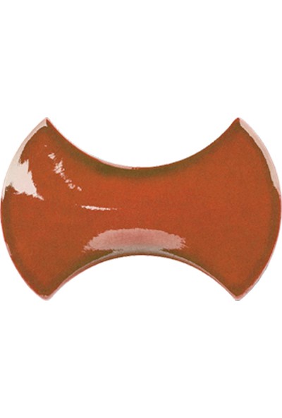 Armada Çini 12X20 cm Kemik Karamel Şekilli Çini Seramik Karo