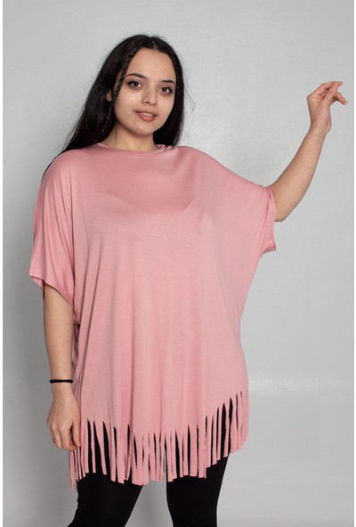 Truva Xxl Büyük Beden Kadın Giyim Etek Ucu Detay Tunik Çok Renkli BZ702 Truva Xxl Büyük Beden Kadın Giyim Etek Ucu Detay Tunik Çok Renkli BZ702