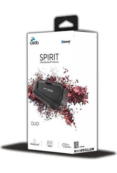 Cardo Spırıt Bluetooth ve Intercom Ikili Paket Cardo Spırıt Bluetooth ve Intercom Ikili Paket