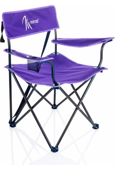 Miras Pro Mor Plaj ve Kamp Sandalyesi