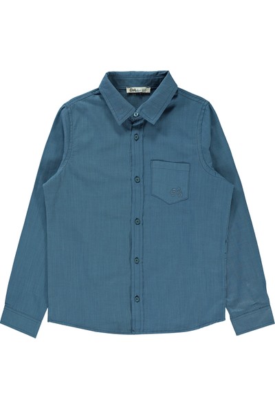 Civil Boys Erkek Çocuk Gömlek 10-13 Yaş Indigo