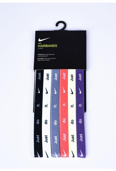 Nike Headbands 6 Black White Saç Bandı