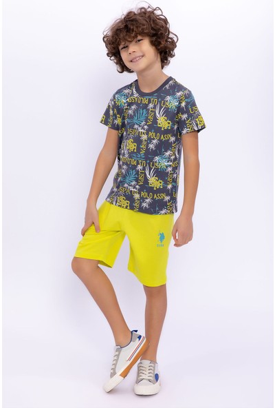 U.s. Polo Assn. Lisanslı Erkek Çocuk Bermuda Takım
