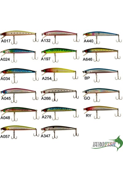 Eurofish Aragon 8 cm 4.8gr Maket Balık Eurofish Aragon 8 cm 4.8gr Maket Balık