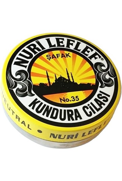 Nuri Leflef Ayakkabı Boya Cilası No 35 Naturel 12 Adet Nuri Leflef Ayakkabı Boya Cilası No 35 Naturel 12 Adet