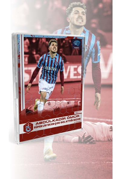 Mythos Cards Abdülkadir Ömür / Süper Lig'de En Çok Gol Attığı Sezon (25 Adet Özel Kart)