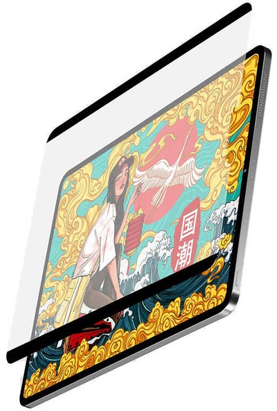 Fuchsia Apple iPad Pro 12.9 2021 (5.nesil) Uyumlu Removable Mıknatıslı Çizime Uygun Tablet Ekran Koruyucu Fuchsia Apple iPad Pro 12.9 2021 (5.nesil) Uyumlu Removable Mıknatıslı Çizime Uygun Tablet Ekran Koruyucu