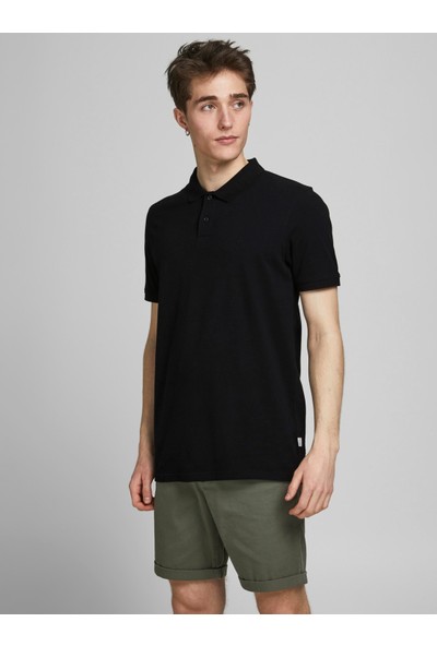 Jack & Jones Jack Jones Erkek Basic Polo Yaka Tişört 12191215