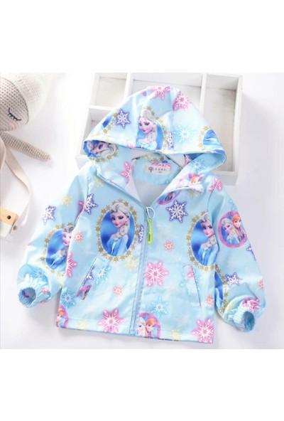 Minigimin Cicileri Els Kız Yağmurluk