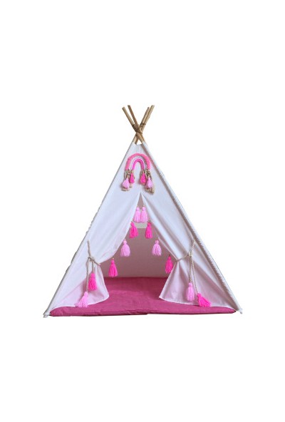 Campish Kids Pembe Bohem Çocuk Oyun Çadırı