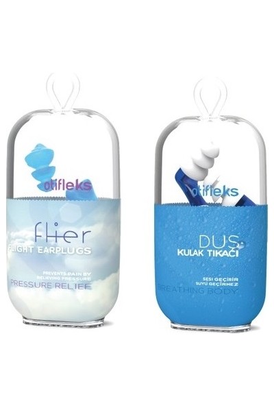 Uçak Kulak Tıkacı L + Basınç Dengeleyici Uçak Tıkacı L