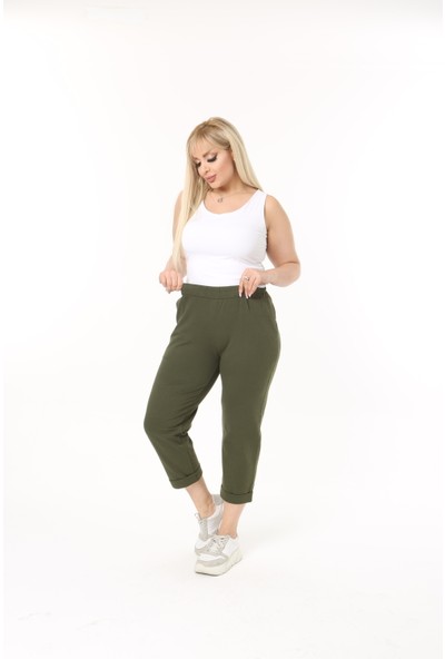 Büyük Bedenim Eşofman Kapri