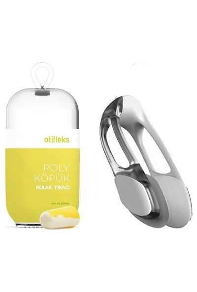 Poliüretan Köpük Kulak Tıkacı + Ayarlanabilir Burun Tıkacı Poliüretan Köpük Kulak Tıkacı + Ayarlanabilir Burun Tıkacı