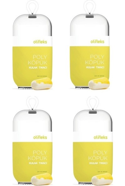 Poliüretan Köpük Kulak Tıkacı X4 Kutu