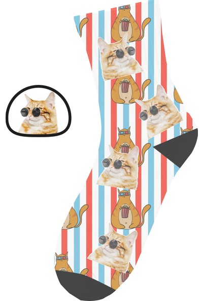 Kişiye Özel Resimli Çorap