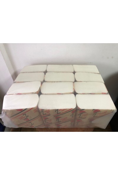 Polly Z Katlı Havlu Şeffaf Kargo 12 x 200