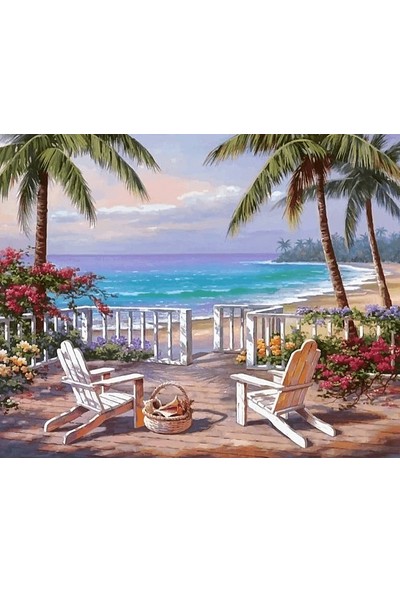Hobi Tedarik Plaj Sefası Çerçeveli Sayılarla Boyama Hobi Seti 40 x 50 cm Hobi Tedarik Plaj Sefası Çerçeveli Sayılarla Boyama Hobi Seti 40 x 50 cm