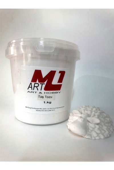 M1 Art Kokulu Taş Tozu 1kg - (Kokusuzdur)