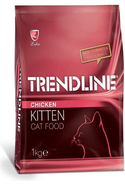 Trendline Tavuklu Yavru Kedi Maması 1 kg Trendline Tavuklu Yavru Kedi Maması 1 kg