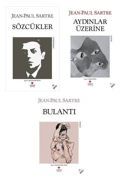 Jean-Paul Sartre 3 Kitap Set / Sözcükler - Aydınlar Üzerine - Bulantı Jean-Paul Sartre 3 Kitap Set / Sözcükler - Aydınlar Üzerine - Bulantı