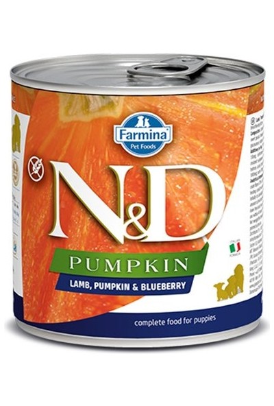 N&d Balkabaklı ve Kuzu Etli Yavru Köpek Konservesi 285 gr