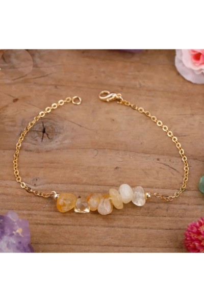 Takıconcept Sitrin Ham Işlenmemiş Doğal Taş Bileklik Burç Bilekliği Takıconcept Sitrin Ham Işlenmemiş Doğal Taş Bileklik Burç Bilekliği