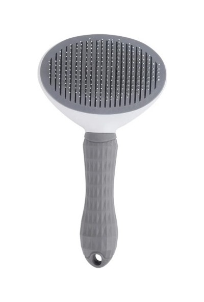 Kitchen Beauty Otomatik Temizlenen Tuşlu Evcil Hayvan Fırçası Kedi Köpek Tüy Toplayıcı Tarak Gri Kitchen Beauty Otomatik Temizlenen Tuşlu Evcil Hayvan Fırçası Kedi Köpek Tüy Toplayıcı Tarak Gri