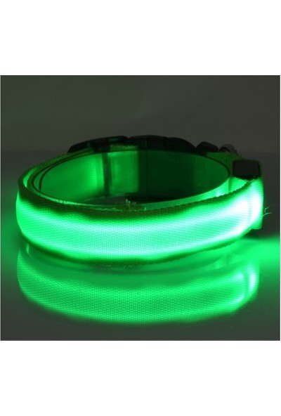 Kitchen Beauty LED Işıklı Boyun Tasması Kedi Köpek Ayarlanabilir Boyun Tasması Yanıp Sönen Small