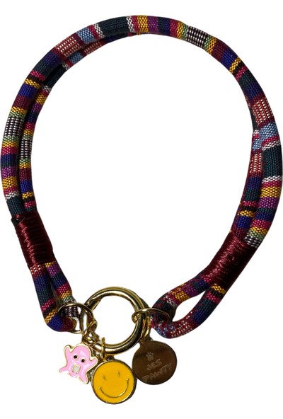 Jespawty Etnik Ip Halat Kedi Köpek Kolyesi Charm Uçlu Jespawty Etnik Ip Halat Kedi Köpek Kolyesi Charm Uçlu