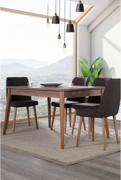 Doressa Raba Grey Masa Takımı