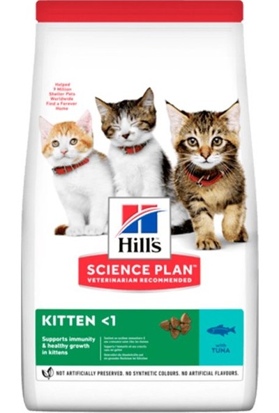 Hills Kitten Ton Balıklı Yavru Kedi Maması 1.5 kg Hills Kitten Ton Balıklı Yavru Kedi Maması 1.5 kg